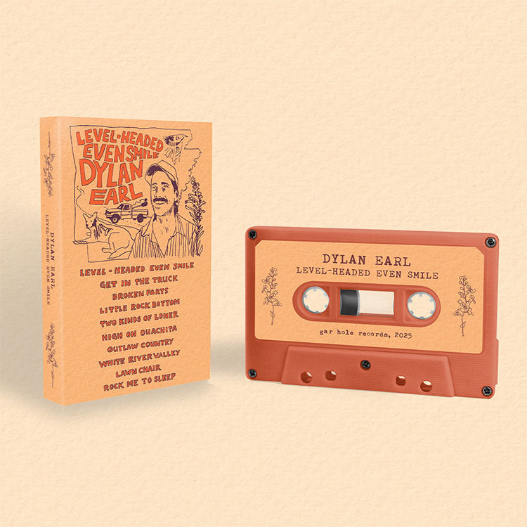 Dylan Earl - "Level-Headed Even Smile" Cassette – Gar Hole Records